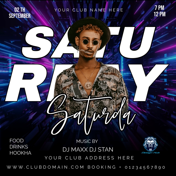 CLUB Template | PosterMyWall