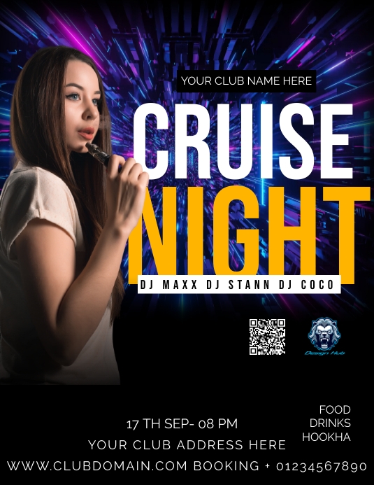 CLUB Template | PosterMyWall