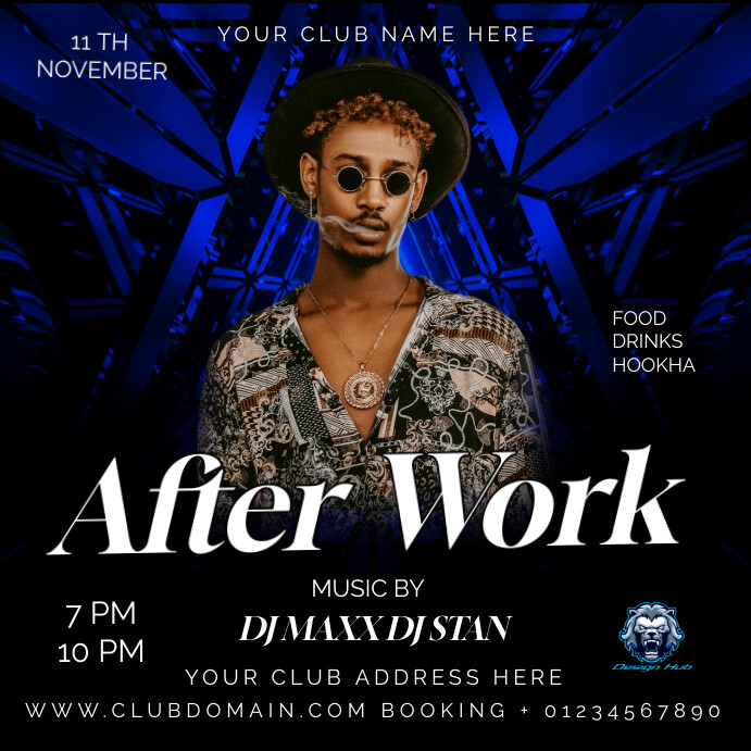 CLUB Template | PosterMyWall