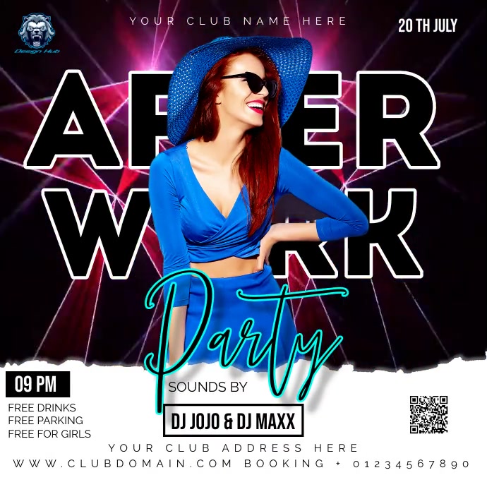 CLUB Template | PosterMyWall