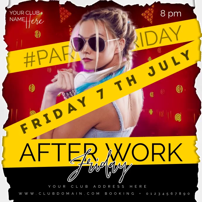 CLUB Template | PosterMyWall