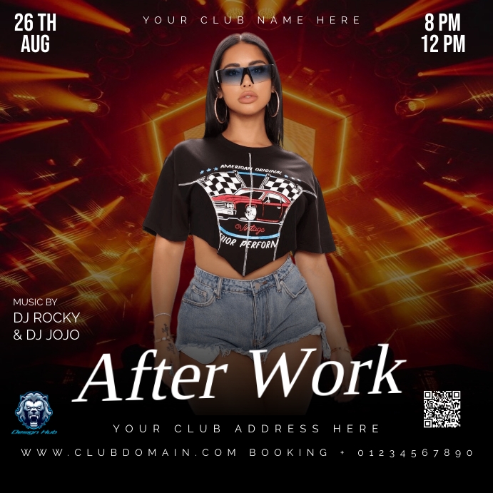 CLUB Template | PosterMyWall