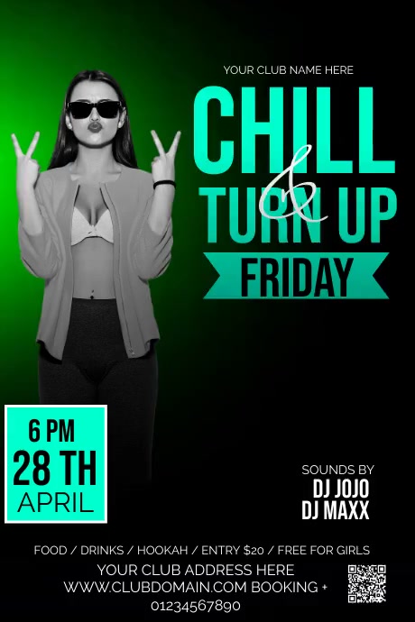 CLUB Template | PosterMyWall