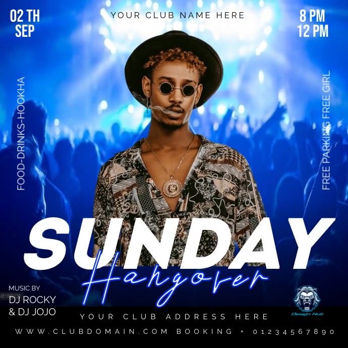 CLUB Template | PosterMyWall