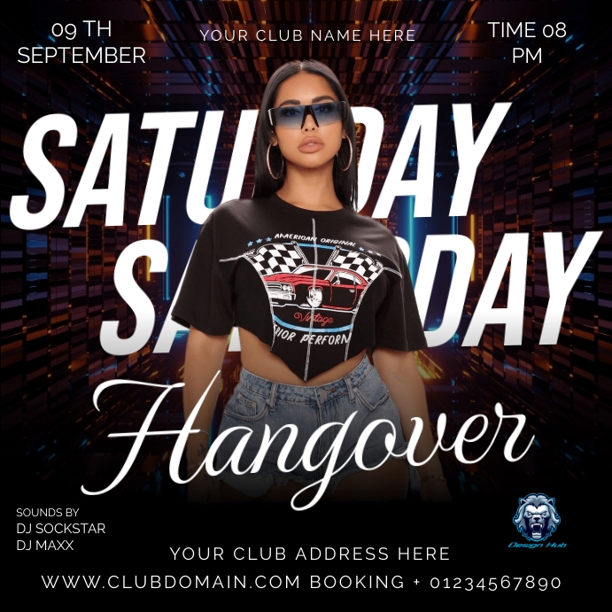 CLUB Template | PosterMyWall