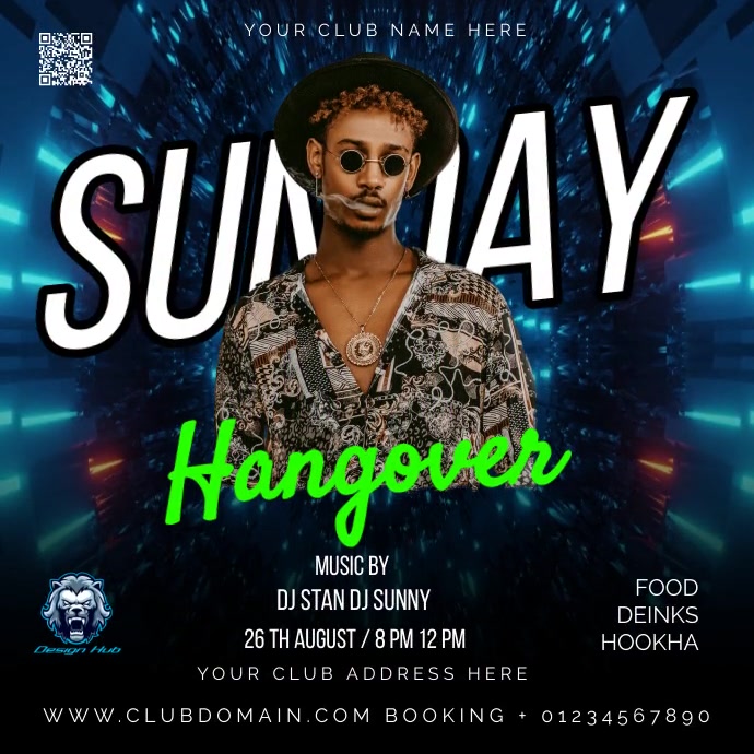 CLUB Template | PosterMyWall