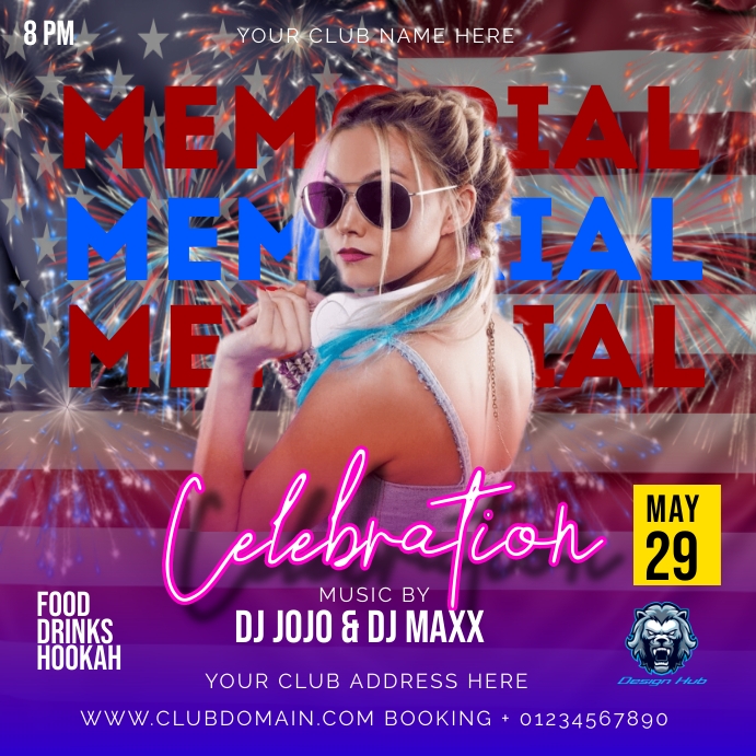 CLUB Template | PosterMyWall