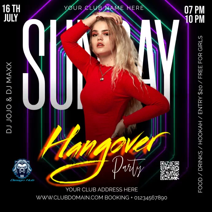 CLUB Template | PosterMyWall