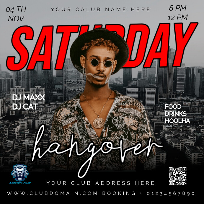 CLUB Template | PosterMyWall