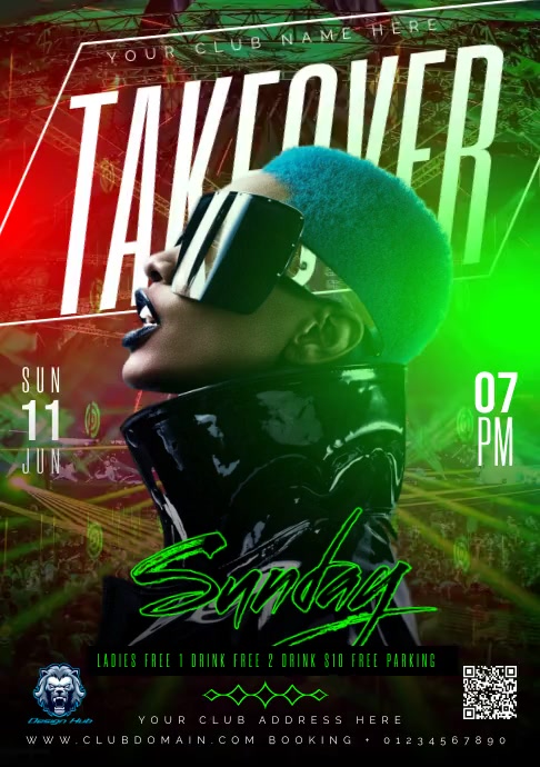 CLUB Template | PosterMyWall