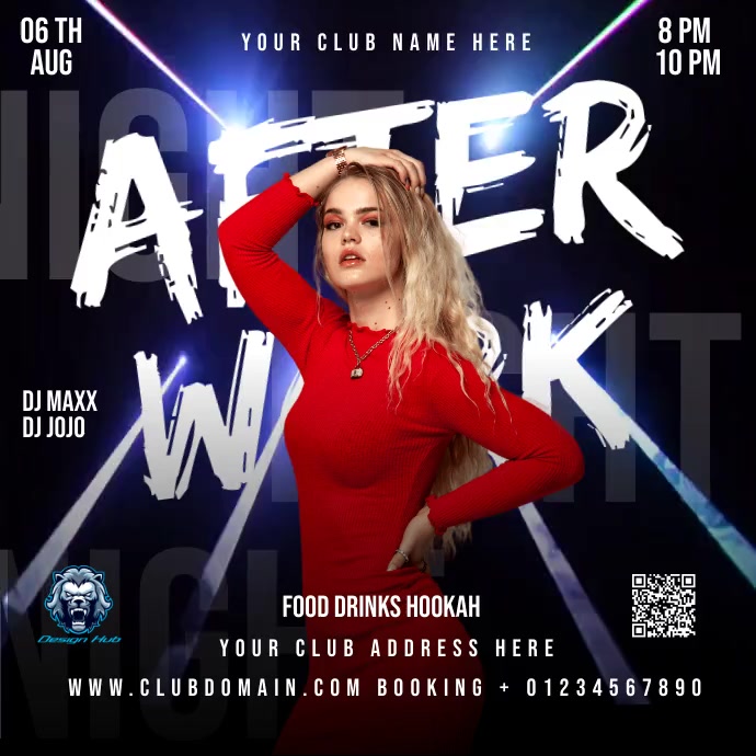 CLUB Template | PosterMyWall