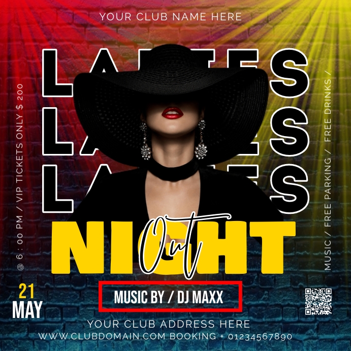 CLUB Template | PosterMyWall