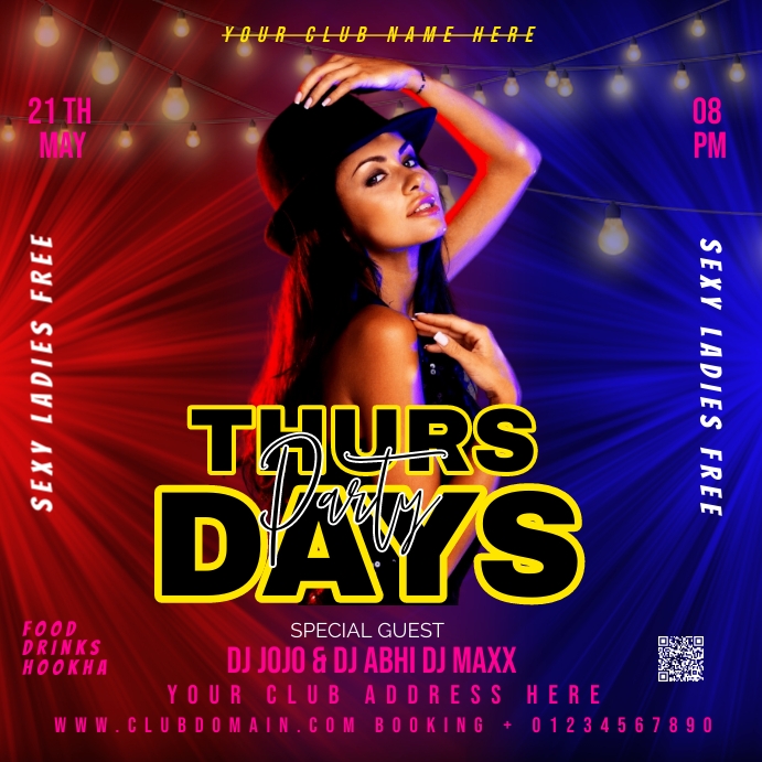 CLUB Template | PosterMyWall