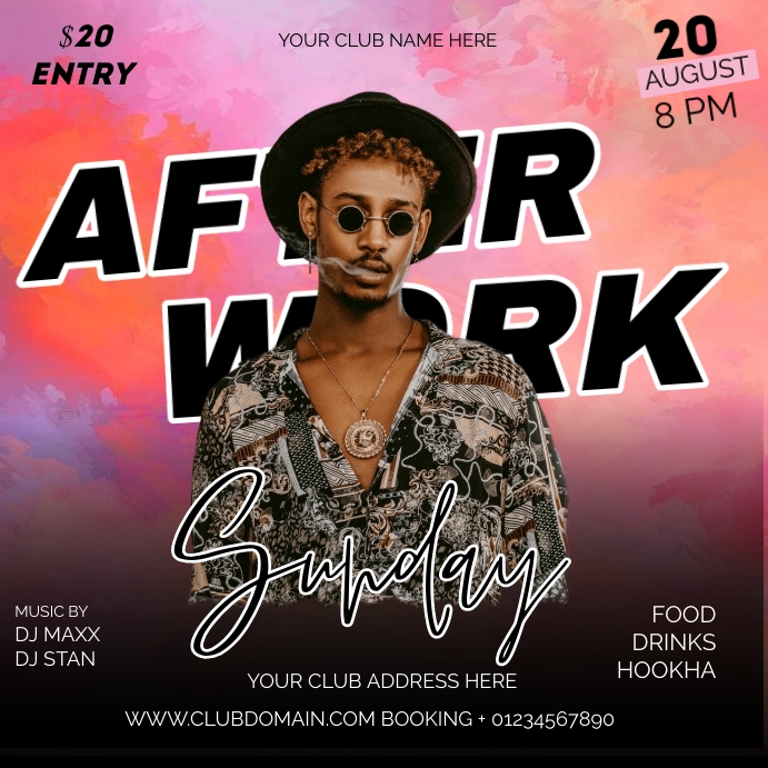 CLUB Template | PosterMyWall