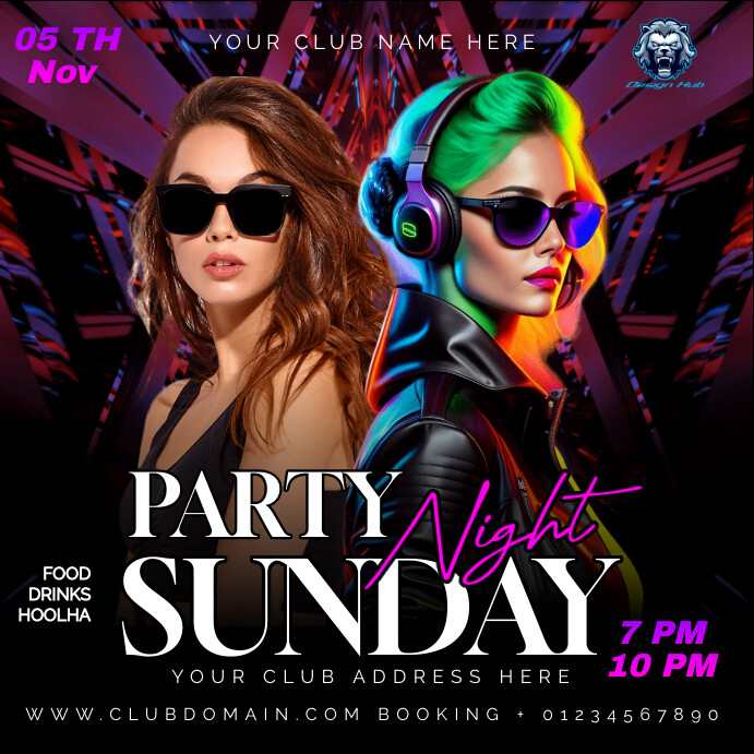 CLUB Template | PosterMyWall