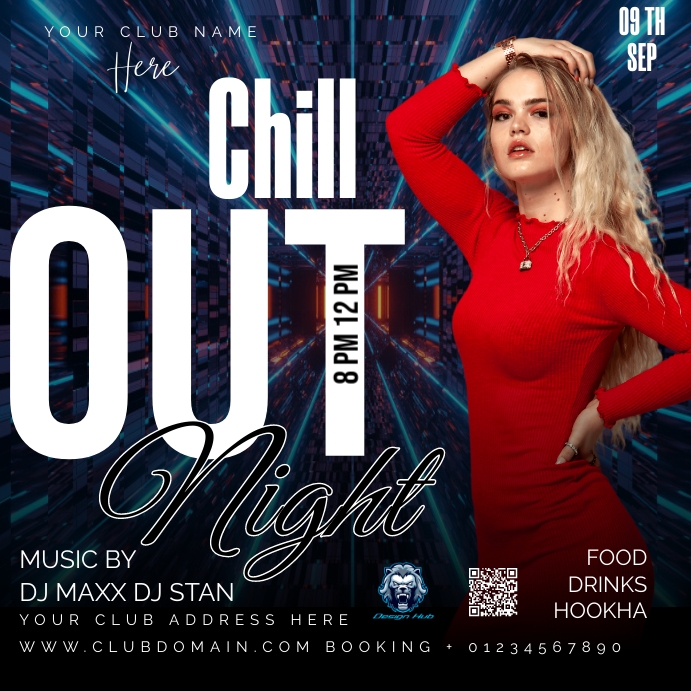 CLUB Template | PosterMyWall