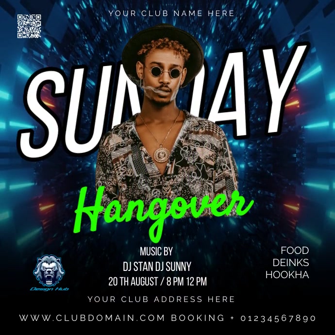 CLUB Template | PosterMyWall