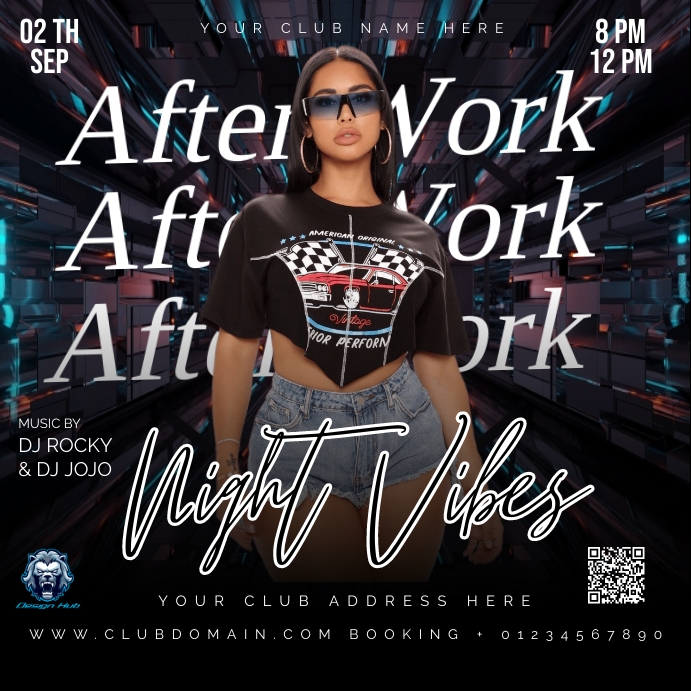 CLUB Template | PosterMyWall