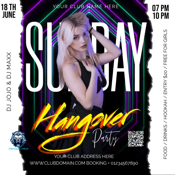 CLUB Template | PosterMyWall