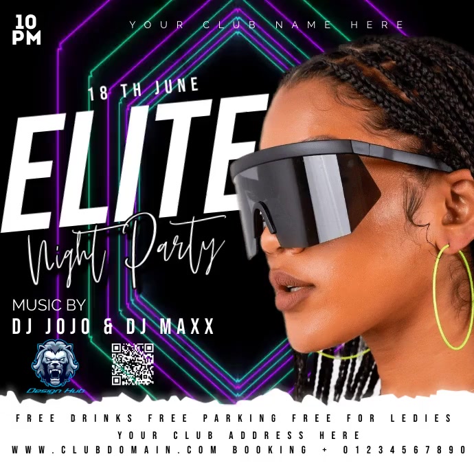 CLUB Template | PosterMyWall