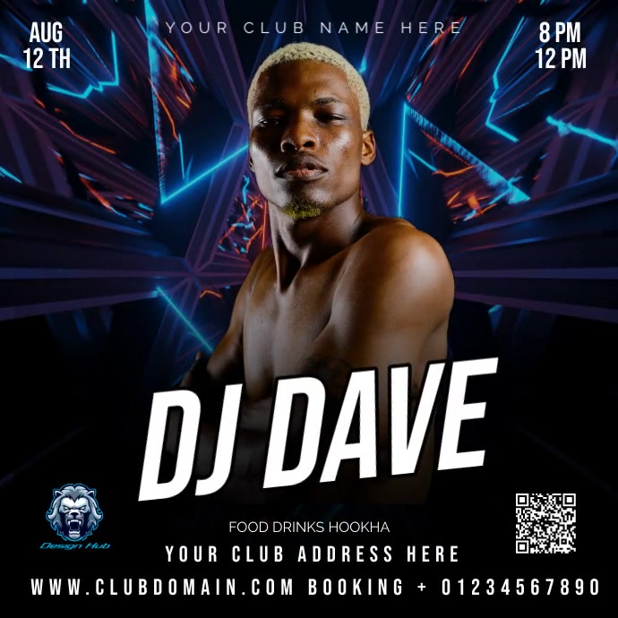 CLUB Template | PosterMyWall