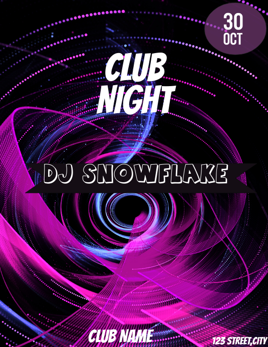 club Template | PosterMyWall