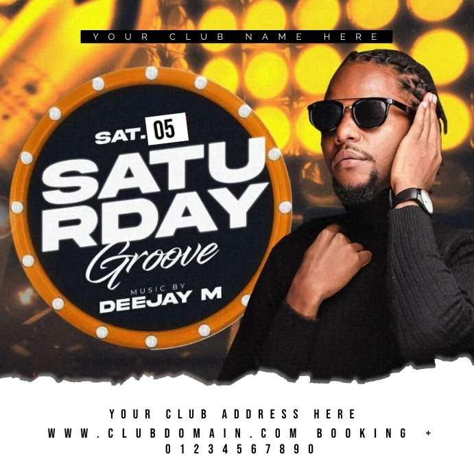 CLUB Template | PosterMyWall