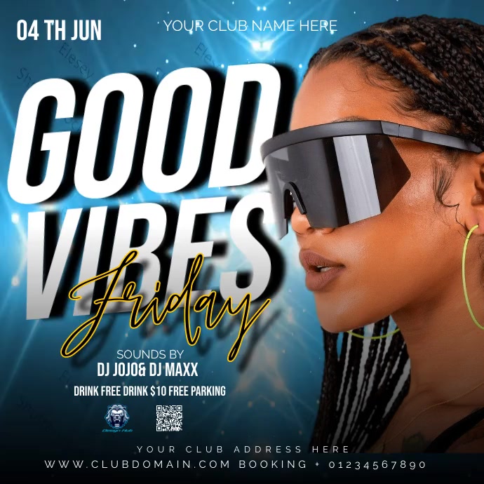 CLUB Template | PosterMyWall