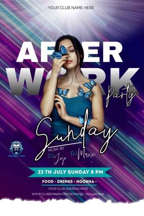 CLUB Template | PosterMyWall