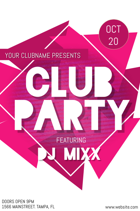 Club Template | PosterMyWall