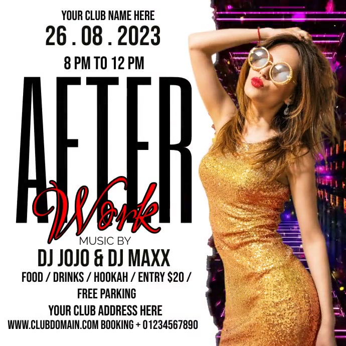 CLUB Template | PosterMyWall