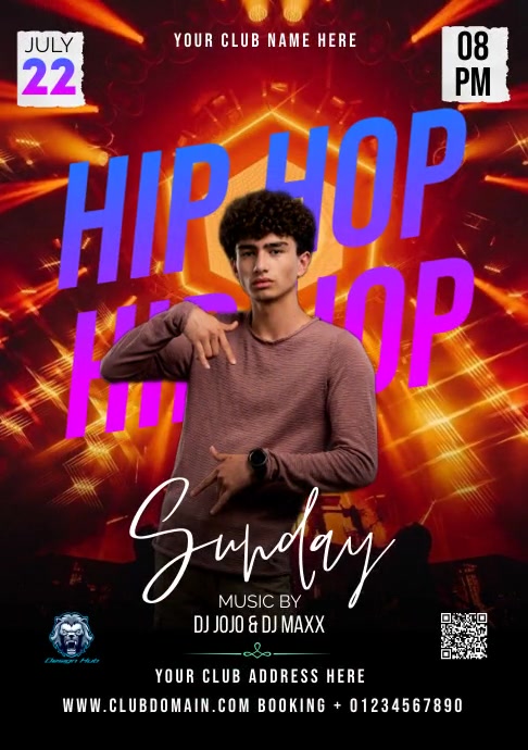 CLUB Template | PosterMyWall