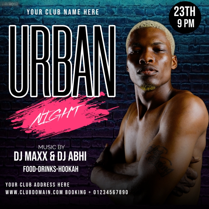 CLUB Template | PosterMyWall