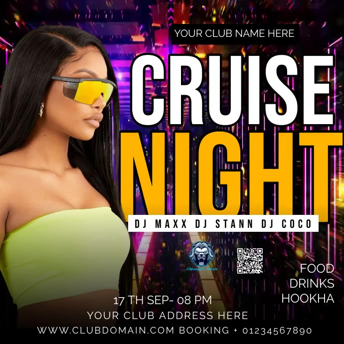 CLUB Template | PosterMyWall