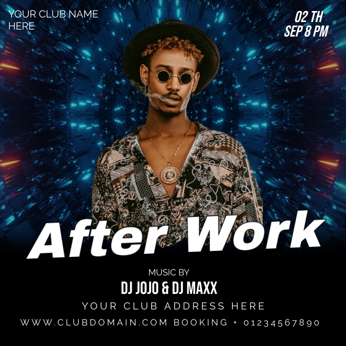 CLUB Template | PosterMyWall