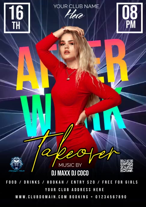 CLUB Template | PosterMyWall