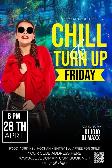 CLUB Template | PosterMyWall