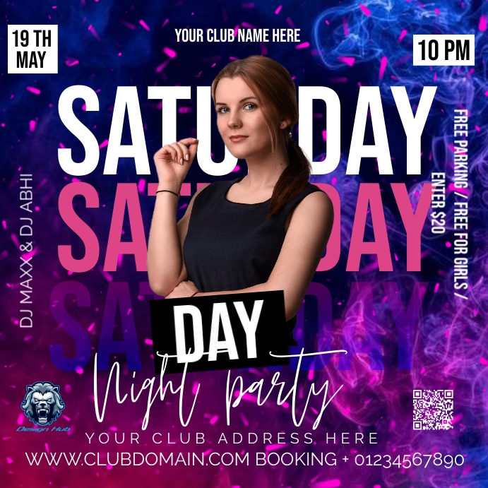 CLUB Template | PosterMyWall