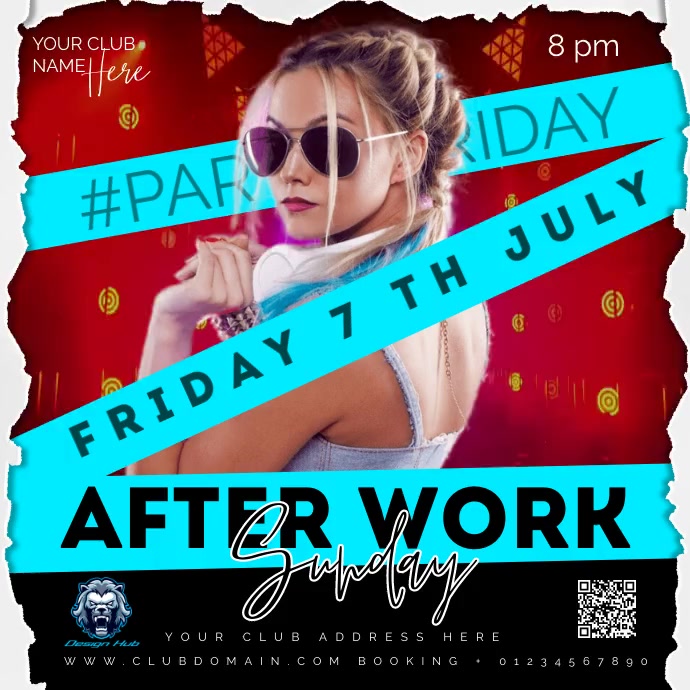 CLUB Template | PosterMyWall