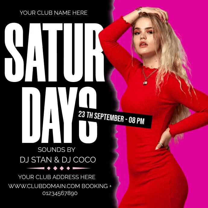 CLUB Template | PosterMyWall