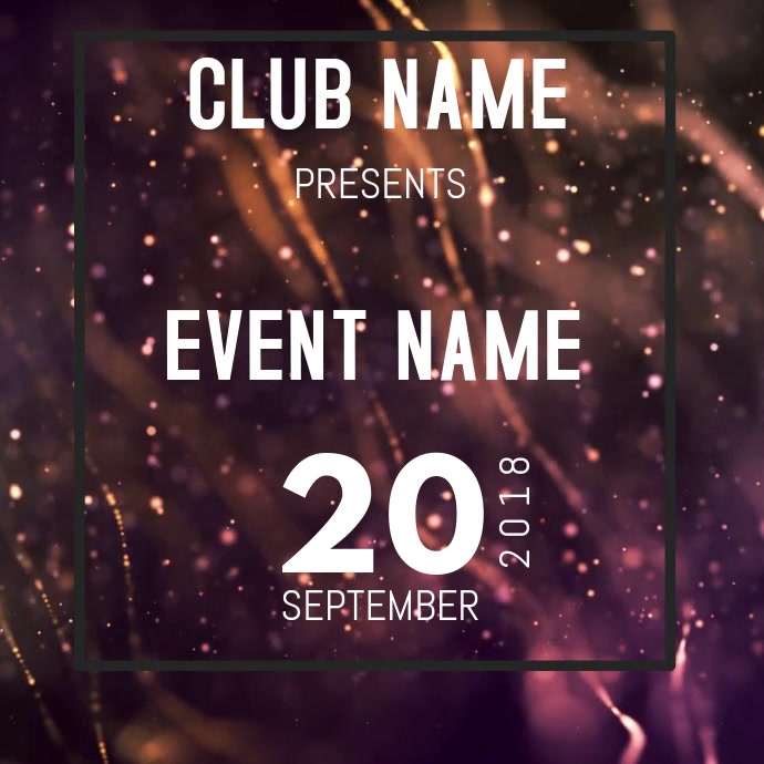 Copy of CLUB EVENT | PosterMyWall