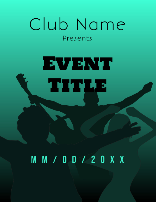 Club Event Flyer Template | PosterMyWall