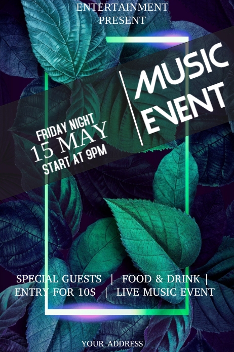 Club event flyer template | PosterMyWall