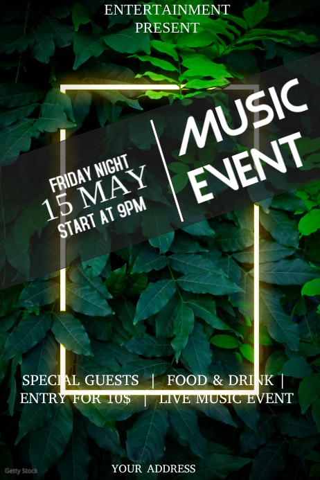 Club event flyer template | PosterMyWall