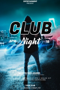 Club event party flyer template | PosterMyWall