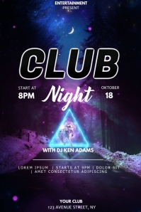 Club event party flyer template | PosterMyWall