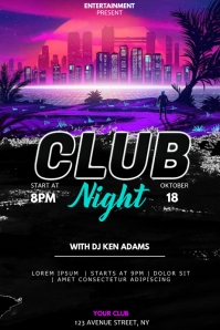 Math club flyer design template | PosterMyWall