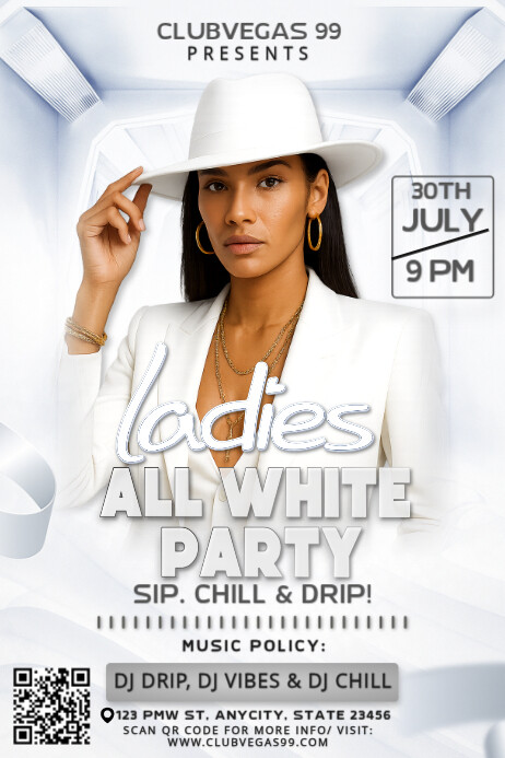 Club Event Poster | DJ Music Party Invite Template | PosterMyWall