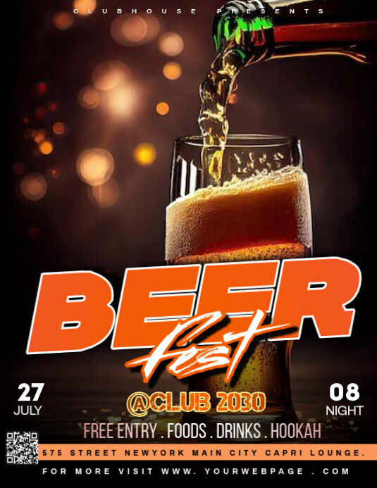 club events posters Template | PosterMyWall