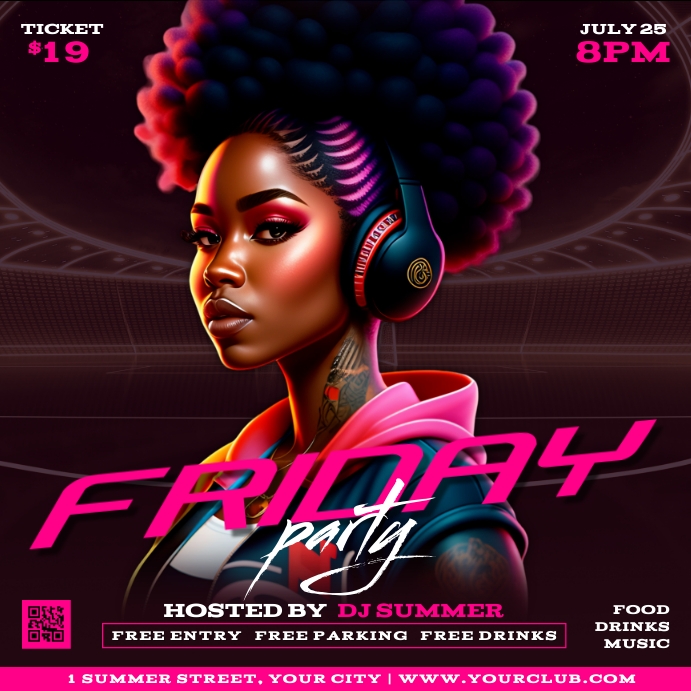 Plantilla de Club Flyer | PosterMyWall